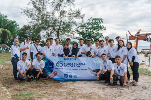 Meratus - Meratus Plants 3000 Mangroves in Bintan Conservation Area