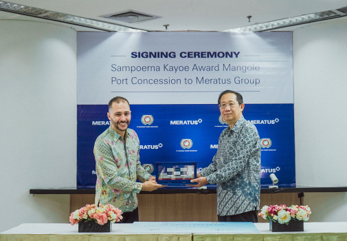 Meratus - Meratus Resmi Menjadi Operator Pelabuhan Mangole Milik ...