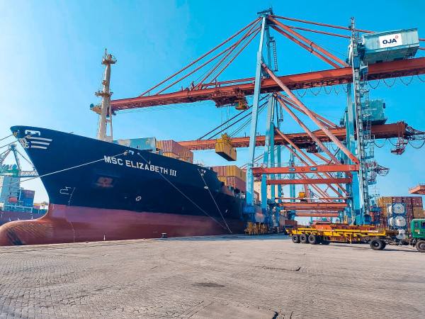 Meratus - OJA Welcomes MSC Services to Its International Container Terminal