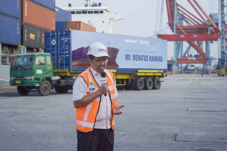 Meratus - Penambahan Armada Baru: MV Meratus Kaimana untuk Meningkatkan ...