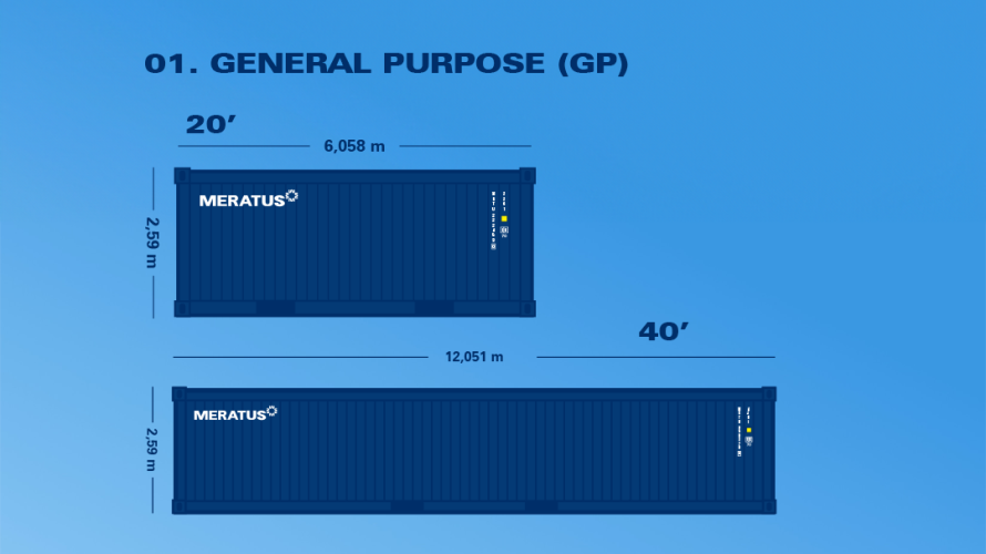 Meratus - A Guide to Container Types for Cargo Shipping